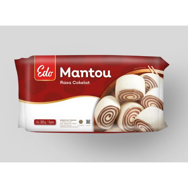 Promo Edo Mantou Chocolate Frozen Food [320 g] Diskon 11% di Seller ...