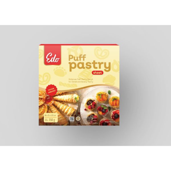 Jual Edo Puff Pastry Sheet [750g] di Seller Sukanda Frozen Food ...