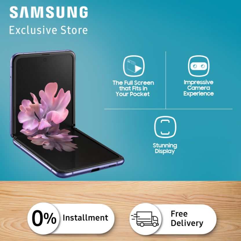 Jual Samsung Galaxy Z Flip Smartphone di Seller SAMSUNG - LINK CELL ...