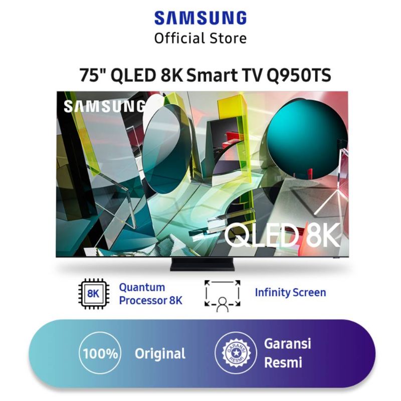 Jual Samsung Qa75q950tskxxd Qled 8k Smart Tv [75 Inch] Di Seller Blibli ...