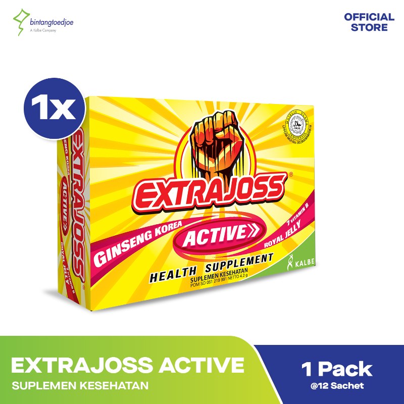 Jual Extra Joss Active B7 (12 Sachet) Di Seller Blibli Bintang 7 ...