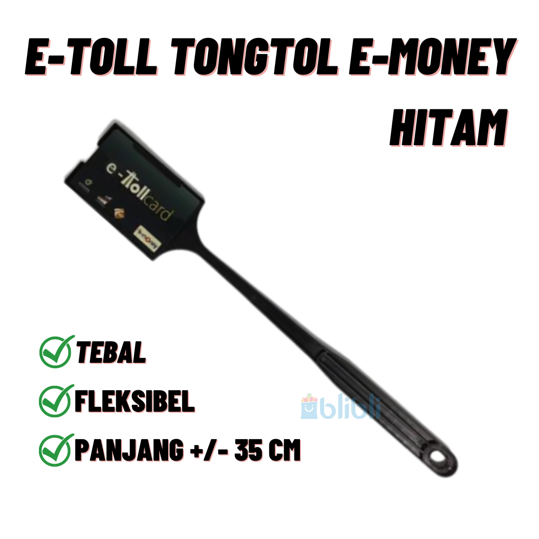 Promo Tongkat Kartu Toll Tongkat Tol Tongtol Tongtoll [Hitam] Diskon 7% ...