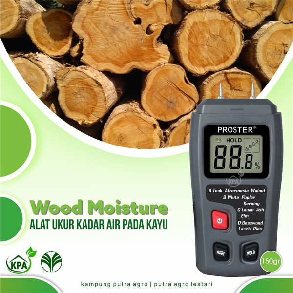 Jual ALAT UKUR KADAR AIR KAYU DAN KERTAS - WOOD MOISTURE METER DIGITAL ...