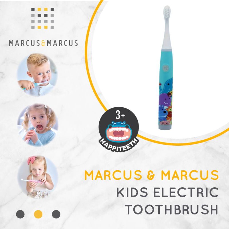 Jual Marcus & Marcus Kids Sonic Electric Toothbrush - Blue Di Seller Balitakita.com - Kantor ...