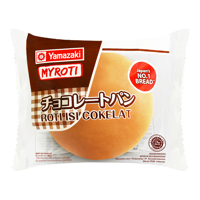 Jual MYROTI Roti Isi Cokelat 58 g di Seller Alfamart Click & Collect ...