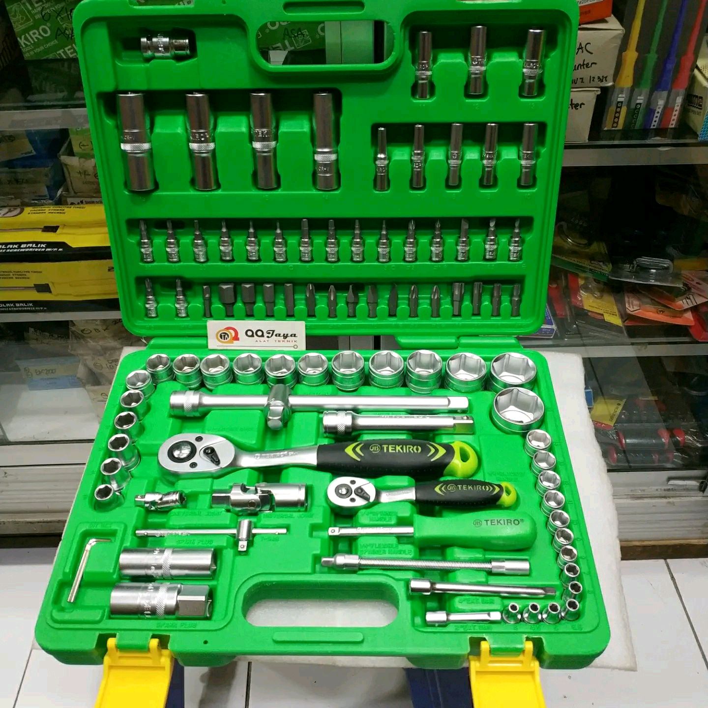 Jual Tekiro Socket Set 94 Pc - Kunci Sok Set 1/4 Dan 1/2 Inchi Di Seller Qqjaya Tehnik - Braga ...