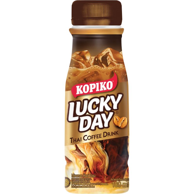 Jual Kopiko Lucky Day Thai Coffee Drink [180 ml] di Seller Blibli ...