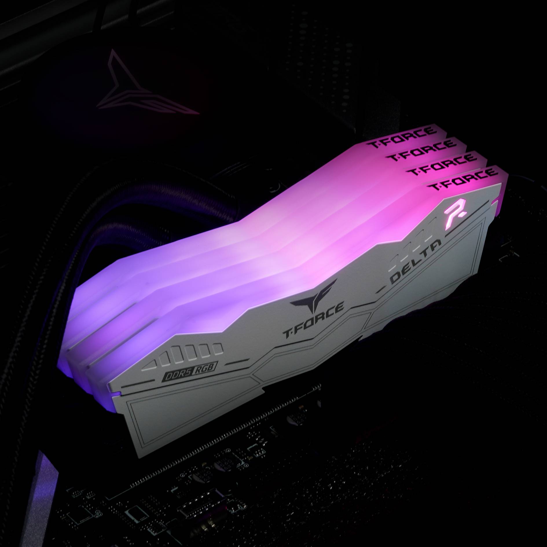 Promo Teamgroup Memory T-force Ddr5 Delta Rgb 2x16gb Pc 5600mhz - White ...