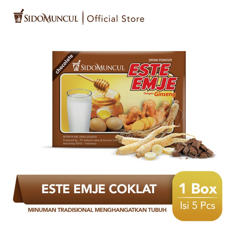 Promo SIDOMUNCUL STMJ Este Emje Coklat Minuman Kesehatan Menghangatkan ...