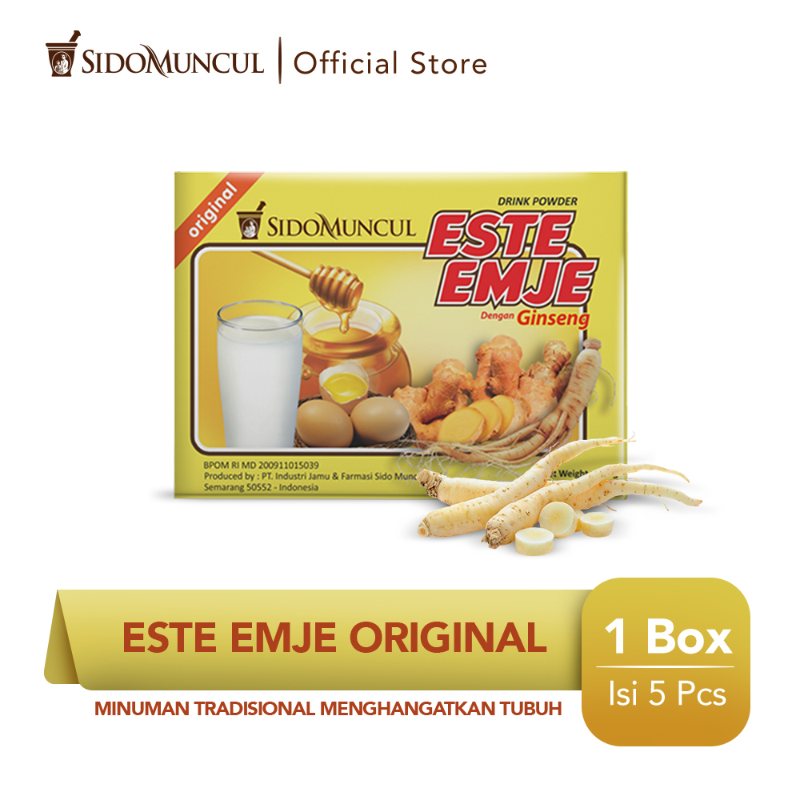 Promo Sidomuncul Susu Stmj Minuman Kesehatan [5 Sachet/ Box] Diskon 8% ...