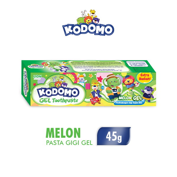 Promo Kodomo Toothpaste Tube Melon Pasta Gigi Anak [45 g] Diskon 27% di ...