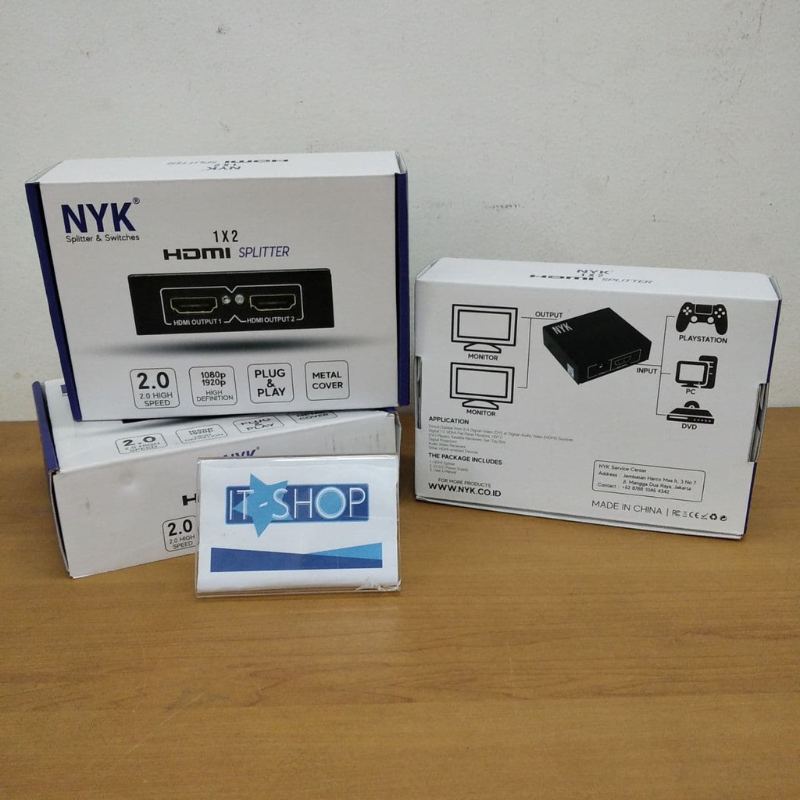 Jual Nyk Hdmi Splitter 1-2 Port Di Seller It Shop Official Store - Mojo ...