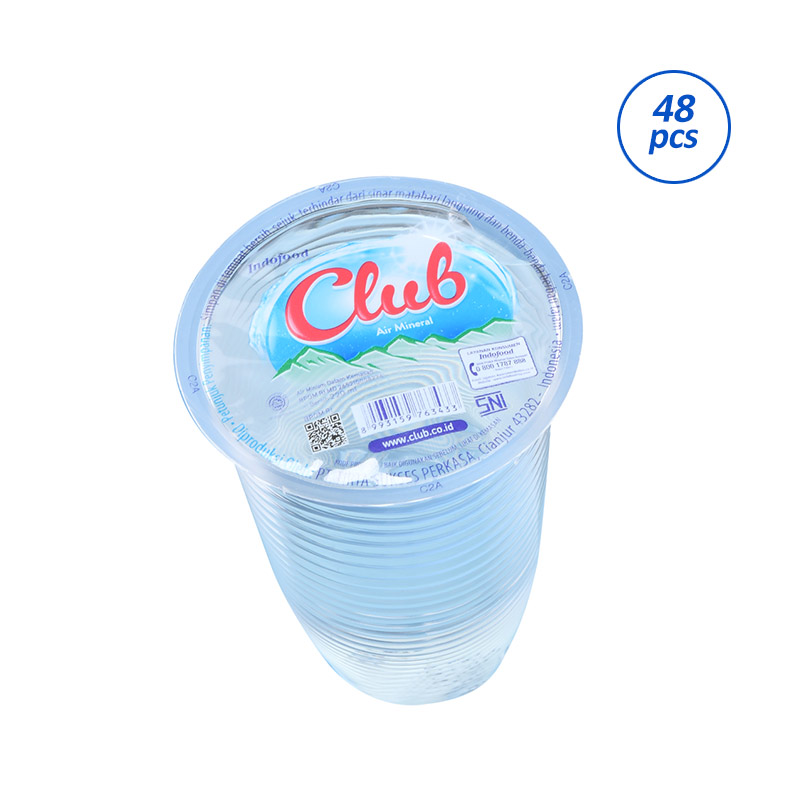 Jual Club mineral water [220 mL/ 48 cup] di Seller Sentra Horeca - Ende ...