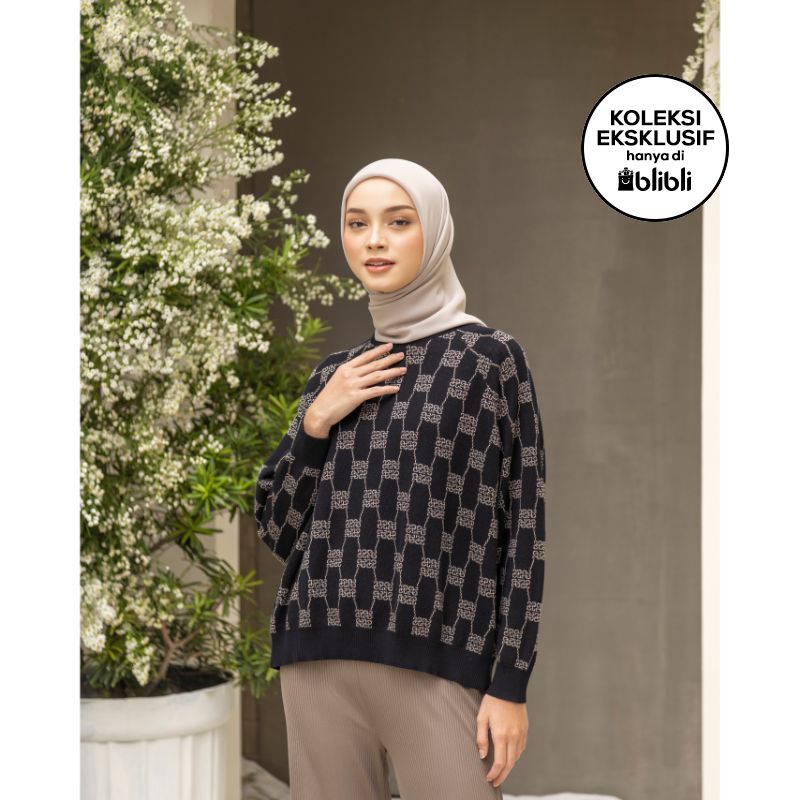 7 Rekomendasi OOTD Knitwear Hijab yang Nyaman dari Heaven Lights ...