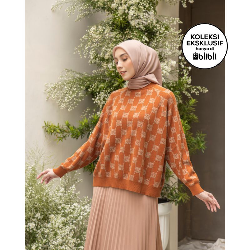 7 Rekomendasi OOTD Knitwear Hijab yang Nyaman dari Heaven Lights ...