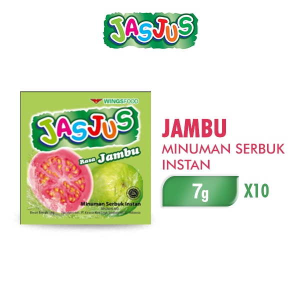 Jual Jas Jus Minuman Serbuk Instan Rasa Jambu [7 g x 10 sachet] di ...