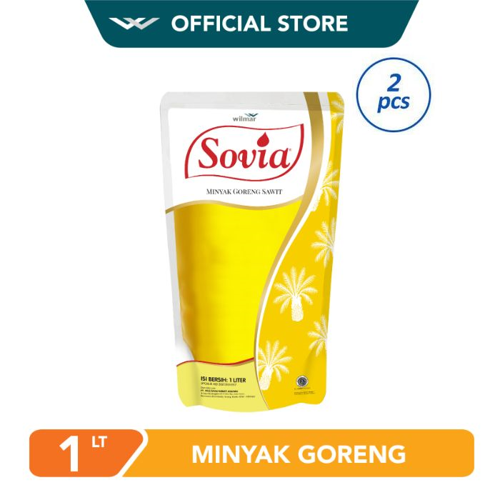 Promo Sovia Minyak Goreng Kemasan Pouch 1 L [2 Pcs] Diskon 12% di Seller Sania - Oil Store ...