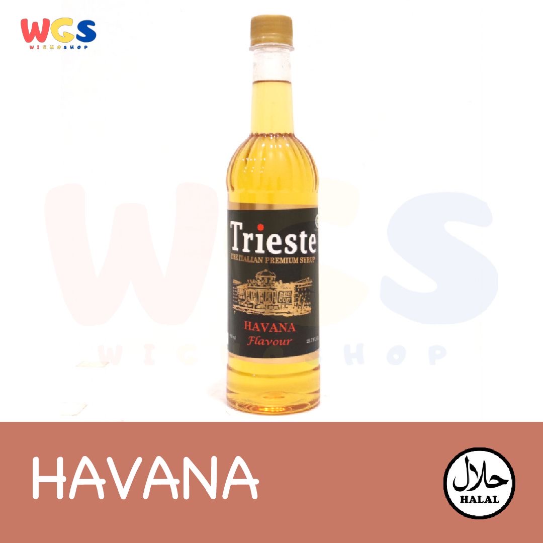 Jual Trieste Havana Rum Flavour Syrup [650ml] di Seller WIGHOSHOP ...