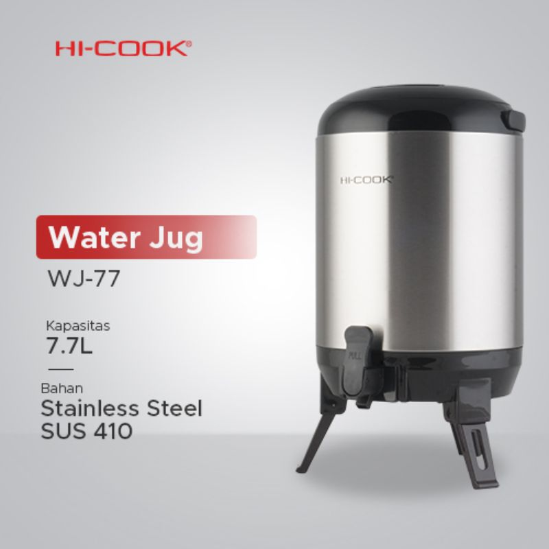 Promo Hi-cook Wj-77 Water Jug [7.7 Liter] Diskon 39% Di Seller Hi-cook ...