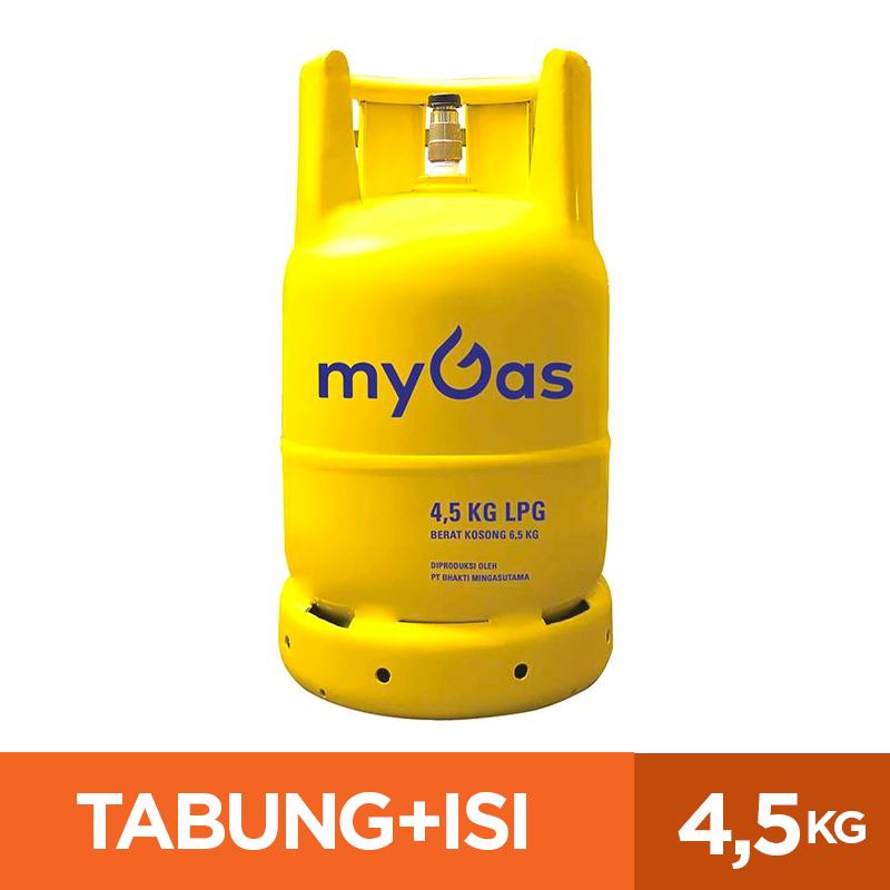 Promo Mygas Gas Lpg [4.5 Kg/ Tabung + Isi] Diskon 27% Di Seller Blibli ...