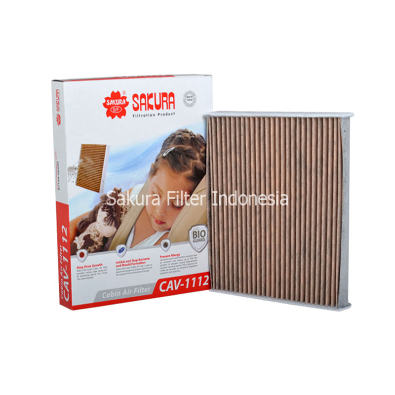 Jual Sakura CAV-1112 Car's Cabin Filter for Toyota Innova or Fortuner ...