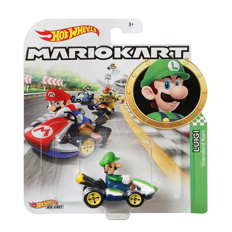 Jual Hot Wheels GBG25 Mario Kart Luigi Diecast di Seller Toybox - Kebon ...