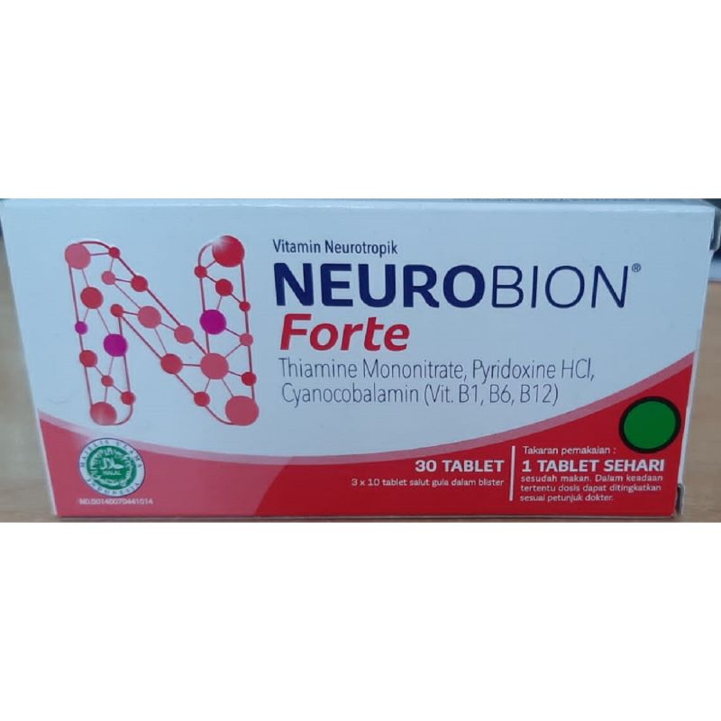 Jual Neurobion Forte Vitamin B1 B6 B12 30 Tablet Di Seller Gudang Blibli Blibli