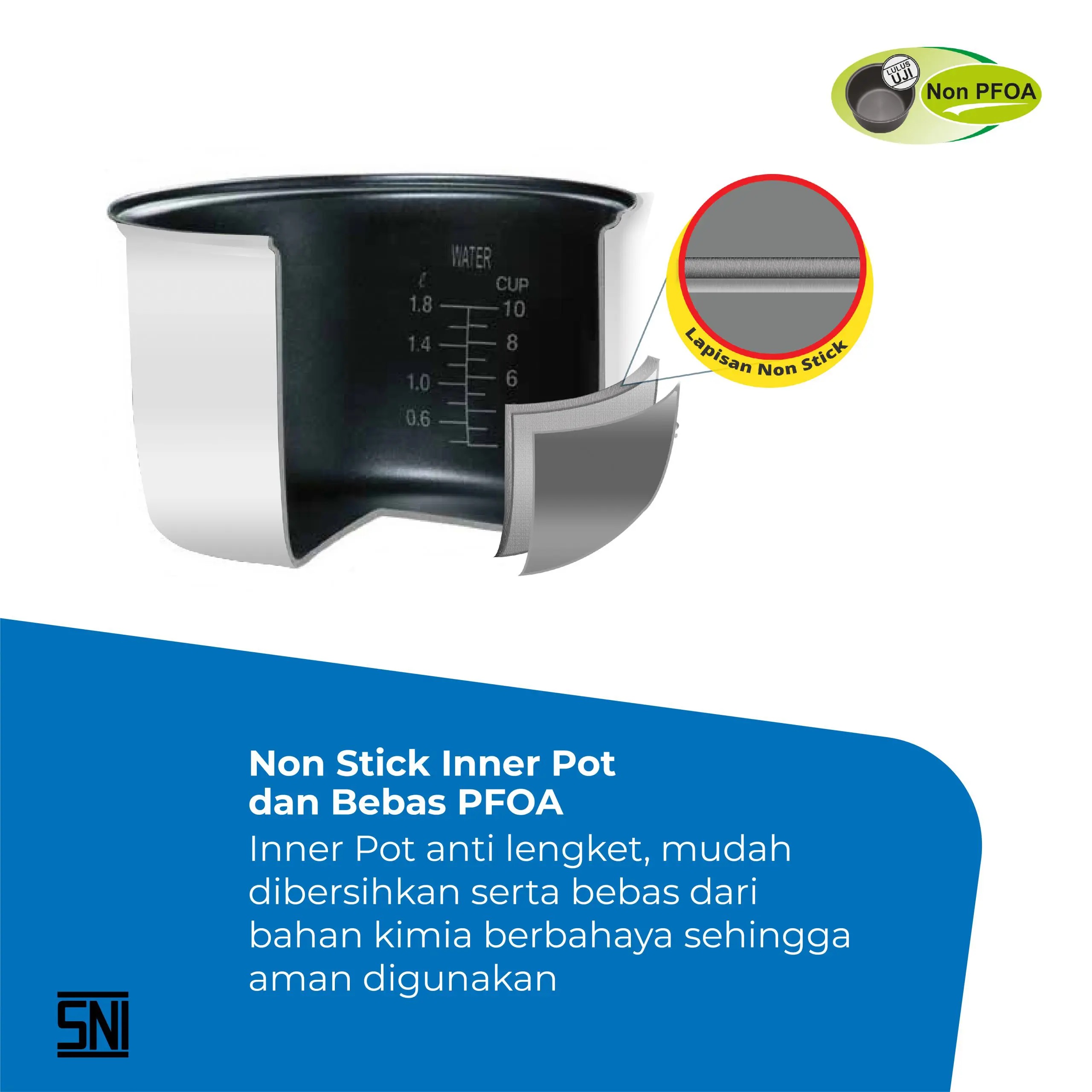 Jual Miyako Mcm-509 Rice Cooker 3in1 Magic Warmer Plus [1.8 L] Di ...