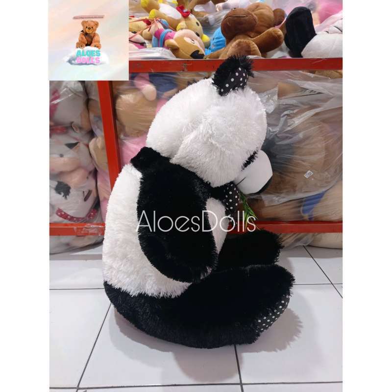 Promo Boneka Panda Beruang Jumbo Teddy Bear Panda Besar 1 meter SNI ...