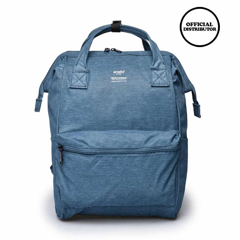 Jual Anello Track Series Kuchigane Backpack Slim R - Denim Blue di ...