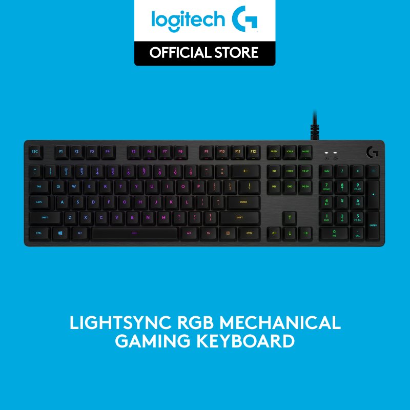 Jual Logitech G512 Rgb Brown Swith Mechanical Gaming Keyboard Terbaru ...