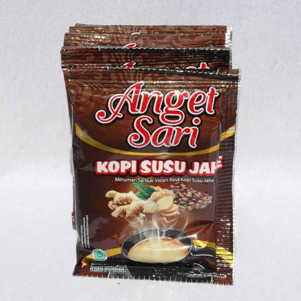 Jual Anget Sari Kopi Susu Jahe [24 g x 10 pcs] di Seller PT. SASANA ...