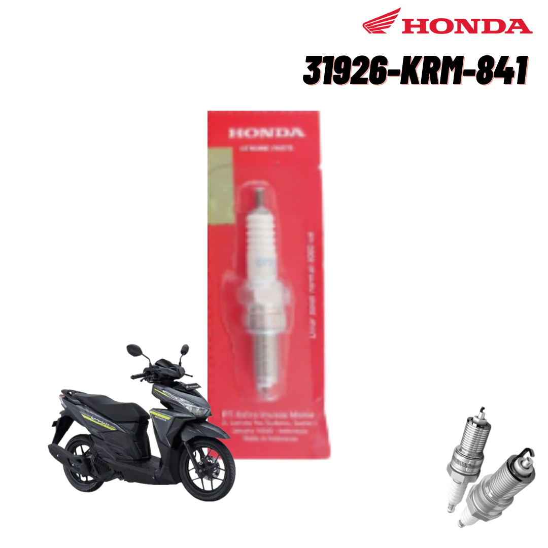 Jual AHM Busi Motor Honda Spark Plug for Beat FI / Vario 110 / Vario ...