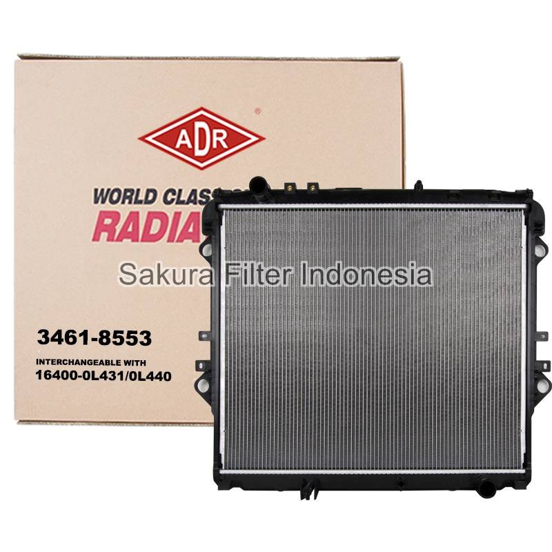 Jual ADR Radiator Toyota Fortuner M/T 3461-8553 di Seller Sakura Filter ...