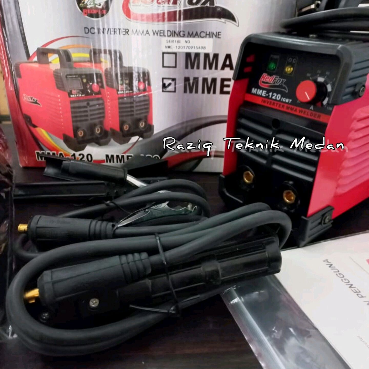 Jual MESIN TRAVO LAS TRAFO LAS REDFOX 120 A di Seller RAZIQ TEKNIK ...