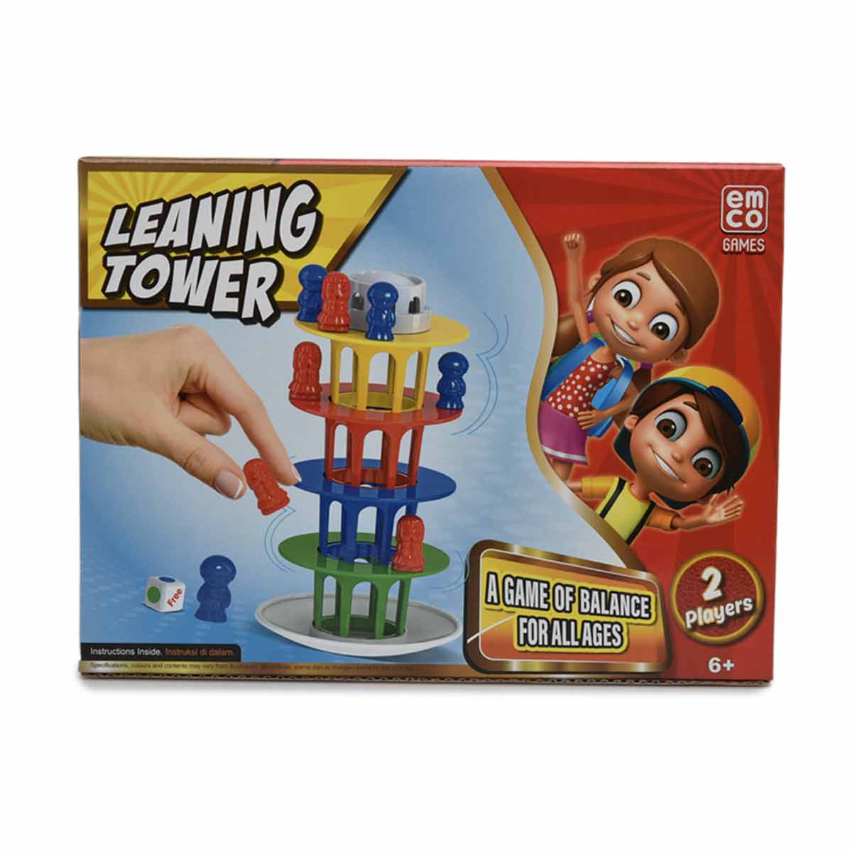 Jual Emco 100071 Games Leaning Tower Board Games di Seller TOYSPEDIA ...