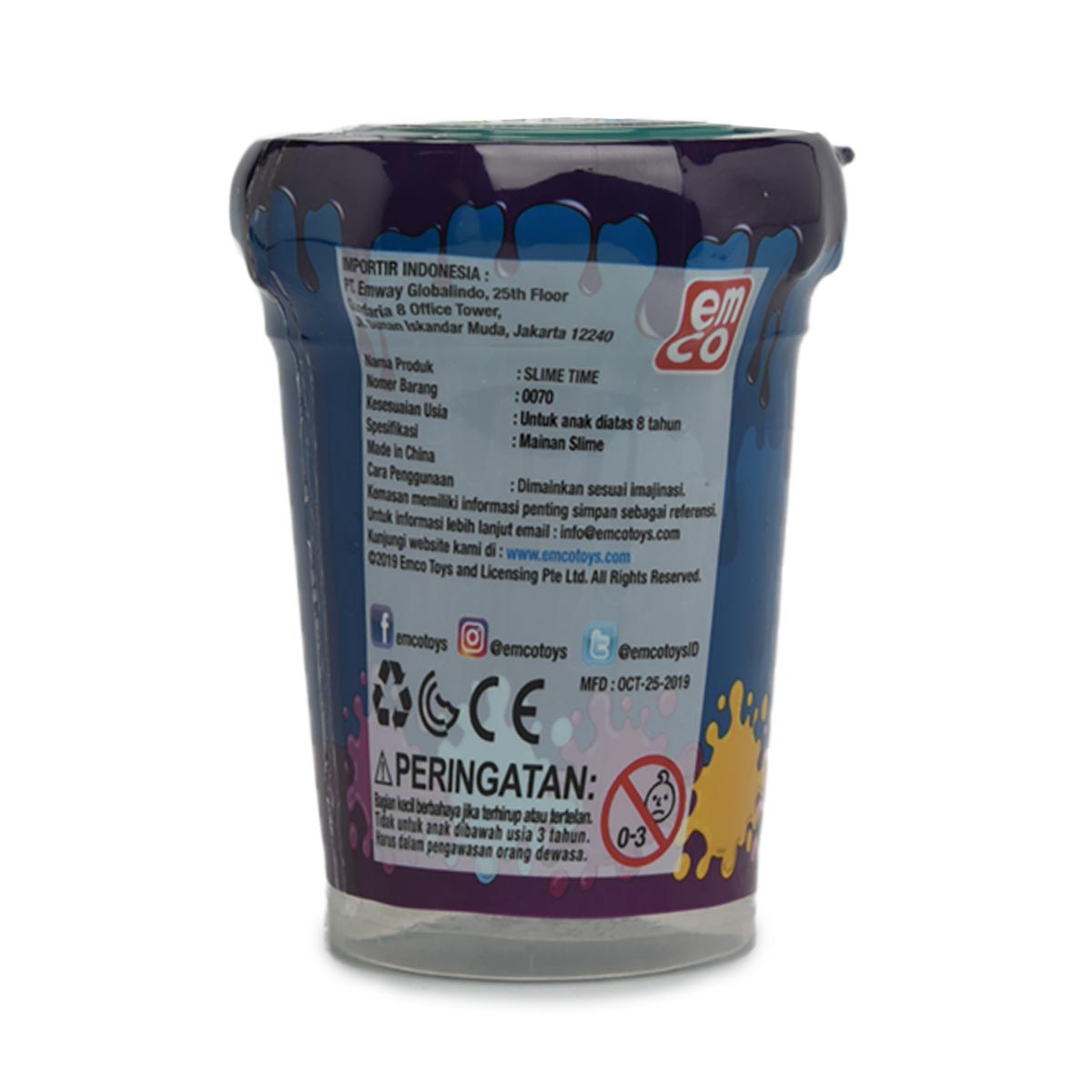 Jual Emco 100070 Slime Time - Basic Tubs #9503.00.99 Mainan Anak Di ...