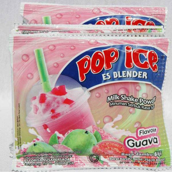Jual Pop Ice Jambu Biji Guava [25 g x 10 pcs] di Seller PT. SASANA ...