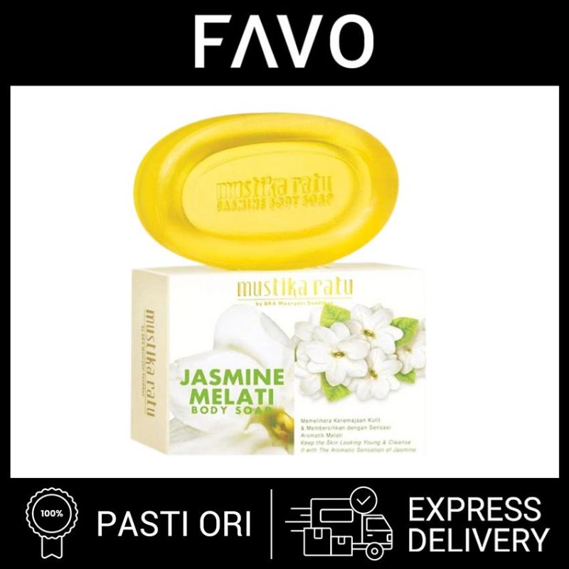 Jual Body Soap Mustika Ratu Jasmine Melati - 85 gr - Sabun Mandi di ...