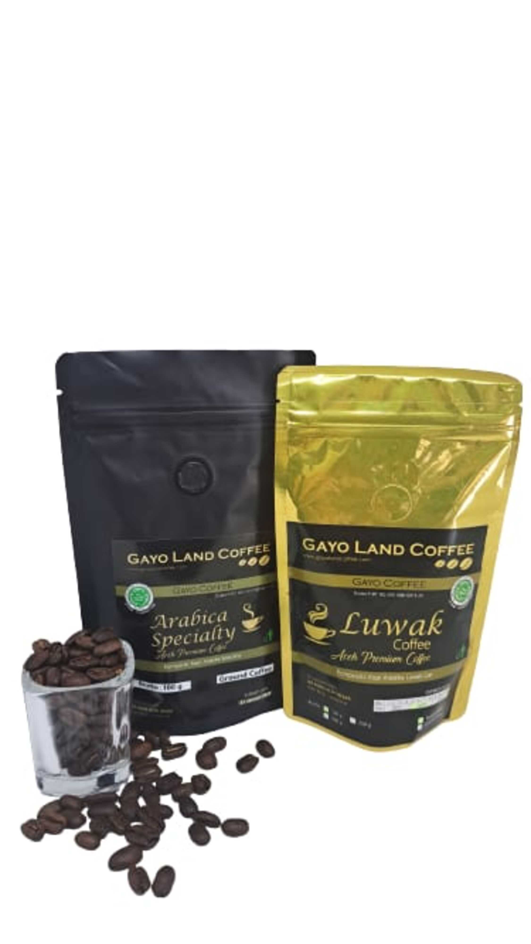 Promo GAYO LAND COFFEE Kopi Luwak Aceh Gayo FREE Kopi Arabica Spesialty ...