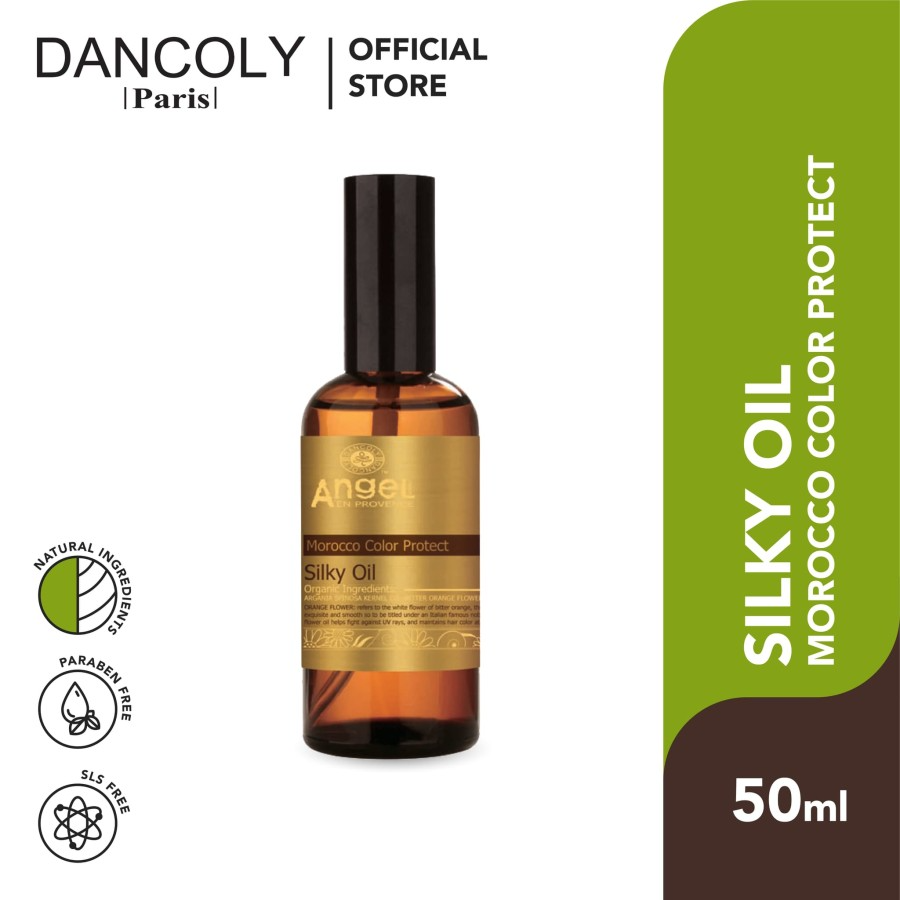 Promo Dancoly Morocco Silky Oil Vitamin & Serum Rambut [50 mL] Diskon 3 ...