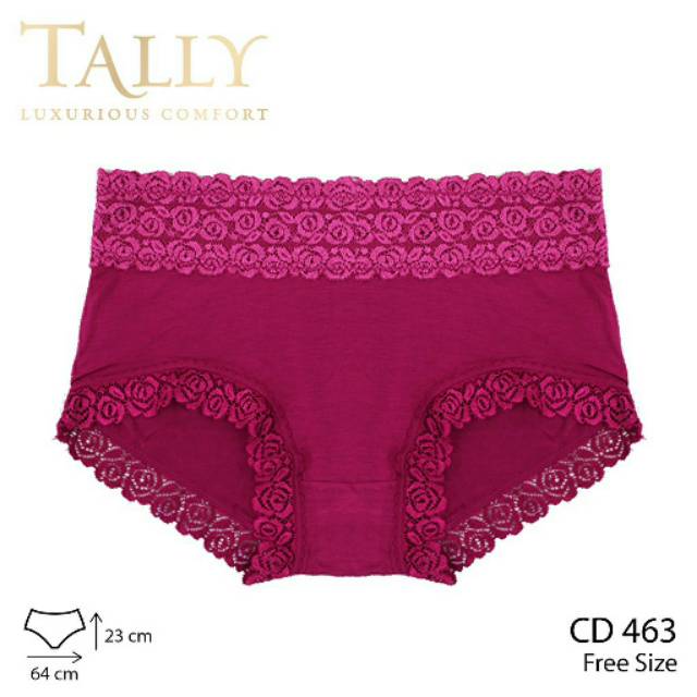 Promo Tally Underwear 463 Bahan Bambu Polos Celana Dalam Wanita [Random] Diskon 44% di Seller ...