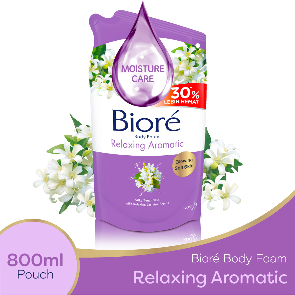 Jual Biore Body Foam Relaxing Aromatic / Sabun Mandi Cair [Pouch / 800 mL] di Seller KAO KKE ...