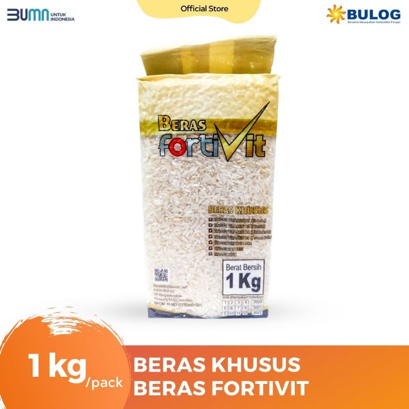 Jual Beraskita Bulog Beras Fortivit [1 Kg] Di Seller Bulog - Kelapa ...