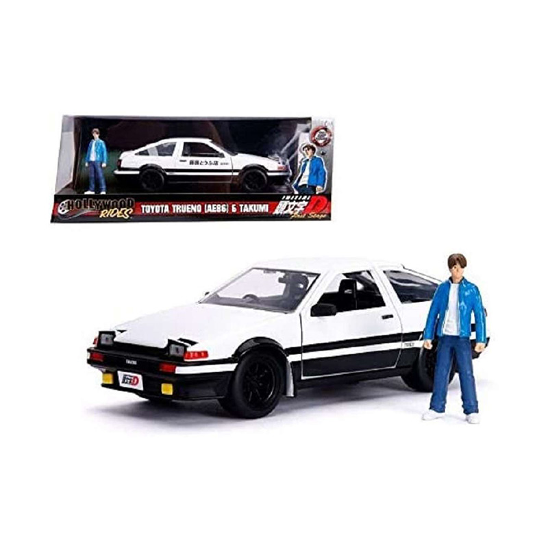 Jual Jada Initial D First Stage Toyota Trueno AE86 & Takumi Diecast [1:24] di Seller ...
