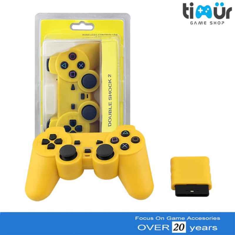 Jual Stik Stick PS2 Wireless Ori Original Pabrik Kuning di Seller Timur ...