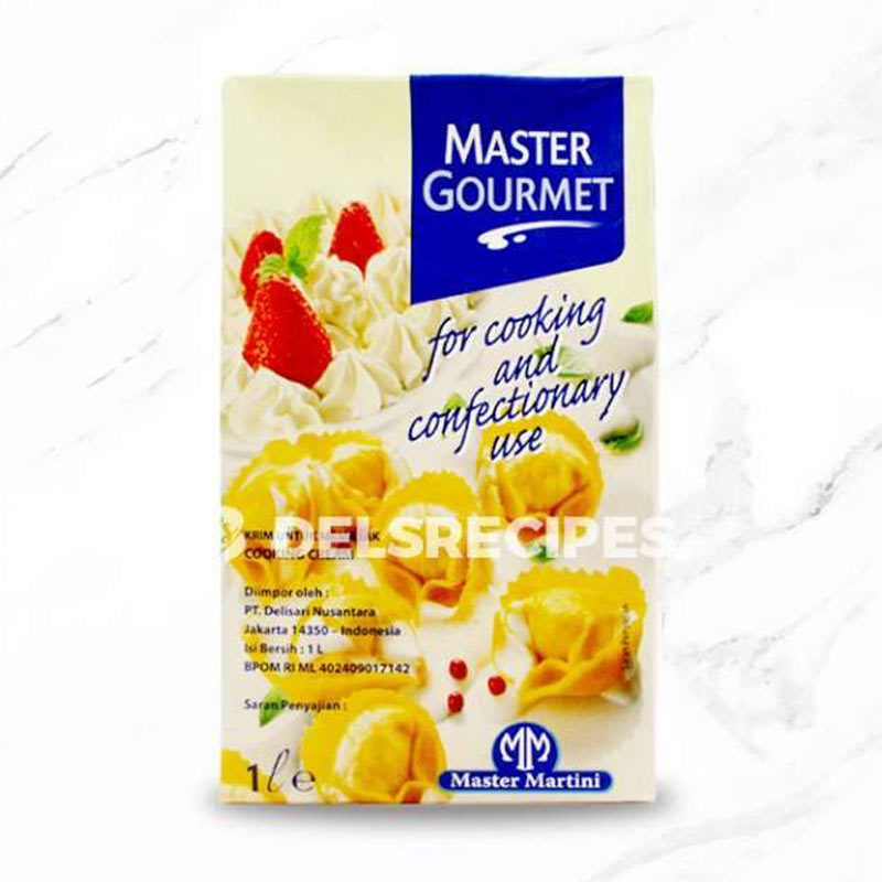 Jual Krim Masak Non Dairy Serbaguna - Cooking Cream UHT Master Gourmet ...