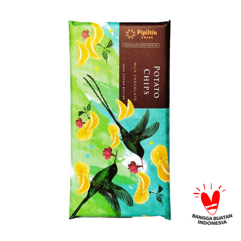 Jual Pipiltin Cocoa Potato Chips Chocolate Bar [80 gr] di Seller ...