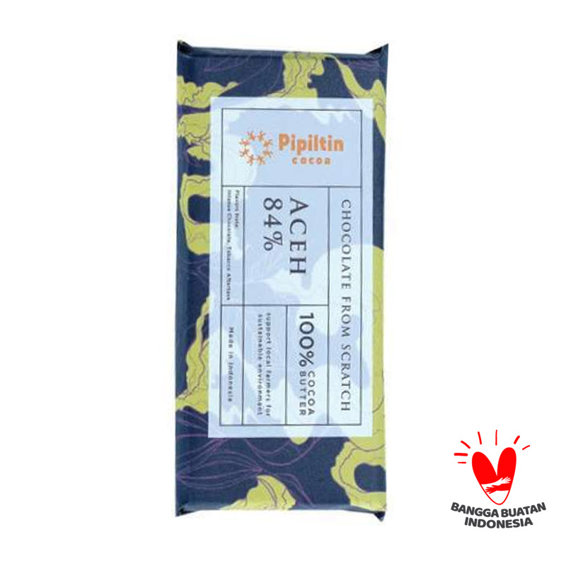 Jual Pipiltin Cocoa Chocolate Bar [35 G/ Aceh 84%] Di Seller Pipiltin ...