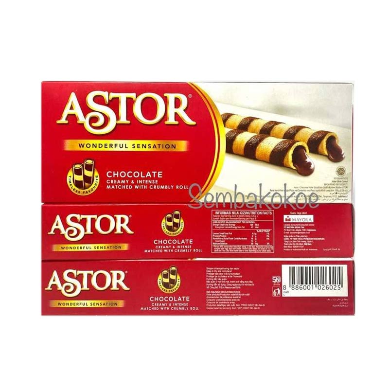 Promo Astor Double Coklat [150gr] Halal Diskon 7% di Seller JAS_HOME ...